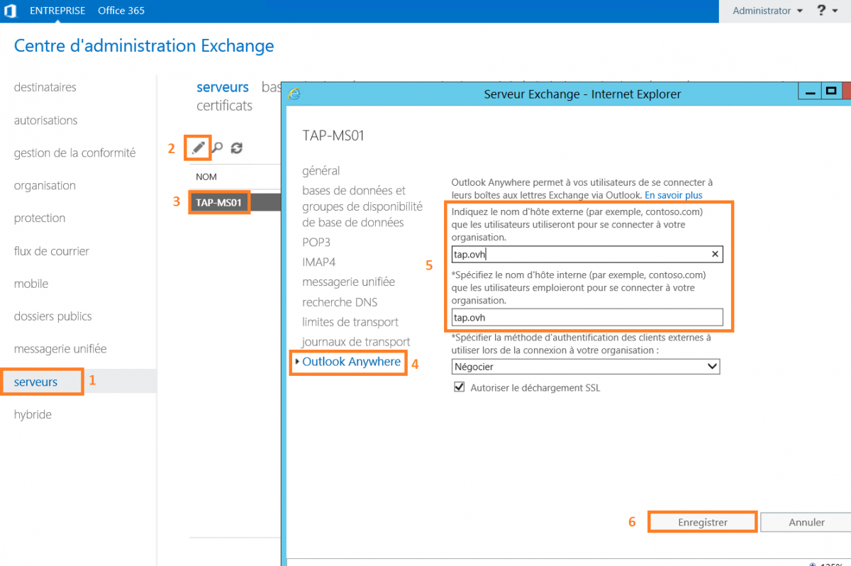 Installation de Exchange 2016 de A à Z pour un nouveau domaine
